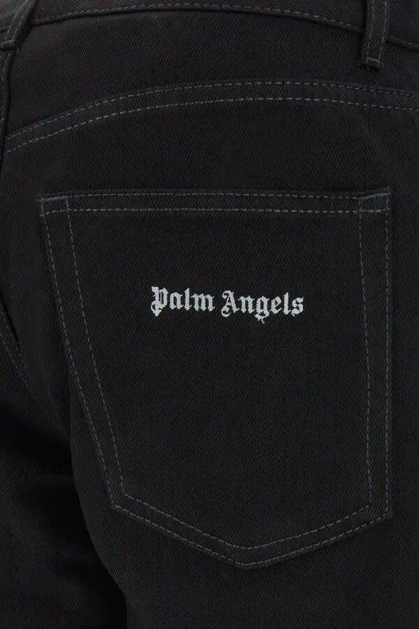Palm Angels Straight Leg Jeans