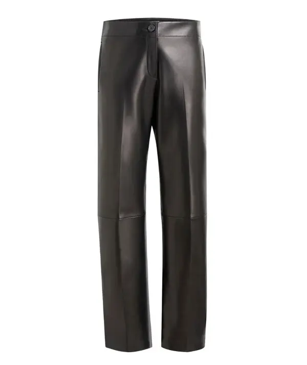 Khaite Mita Leather Trousers