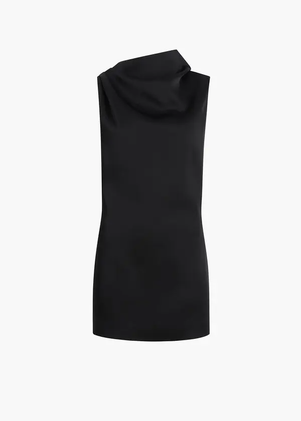 Khaite Astor Mini Dress - Black
