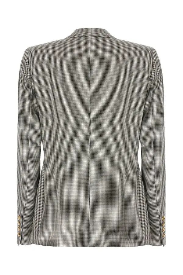 BLAZÉ MILANO Double-breasted Checked Blazer - Multicolor