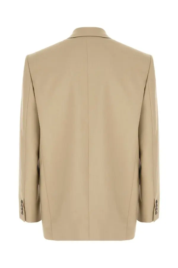 Saint Laurent Beige Blazer - Multicolor