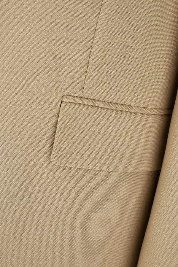 Saint Laurent Beige Blazer - Multicolor