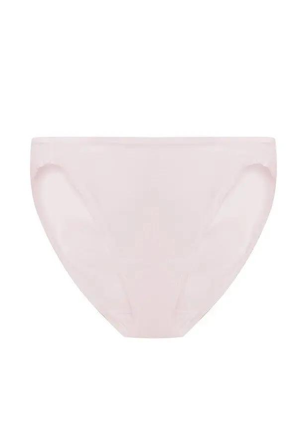 Natori Bliss Bare Cotton Bikini - Red