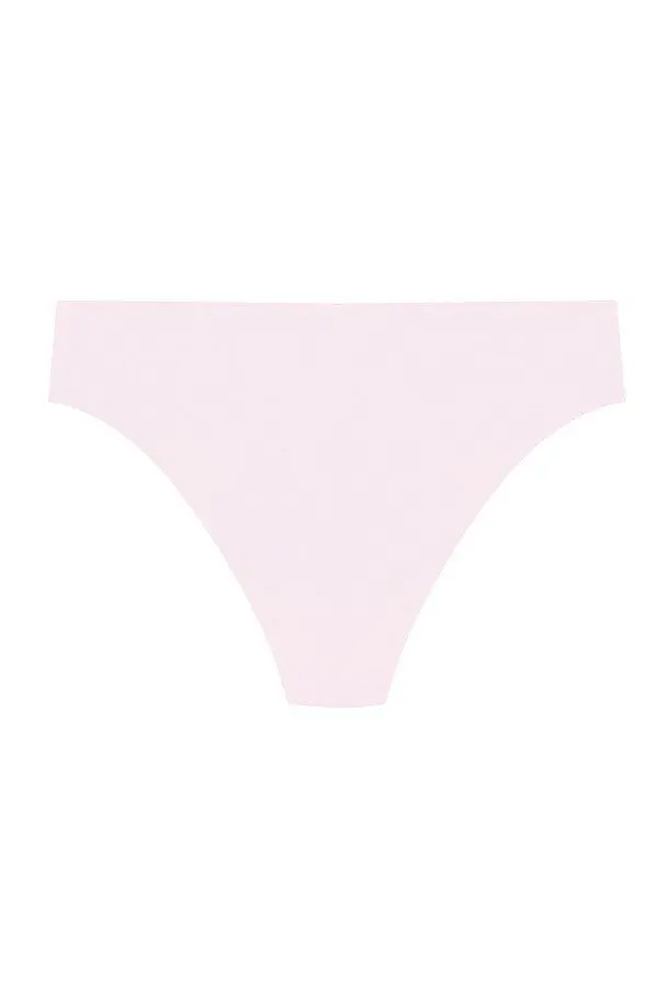 Natori Bliss Bare Cotton Thong - Red