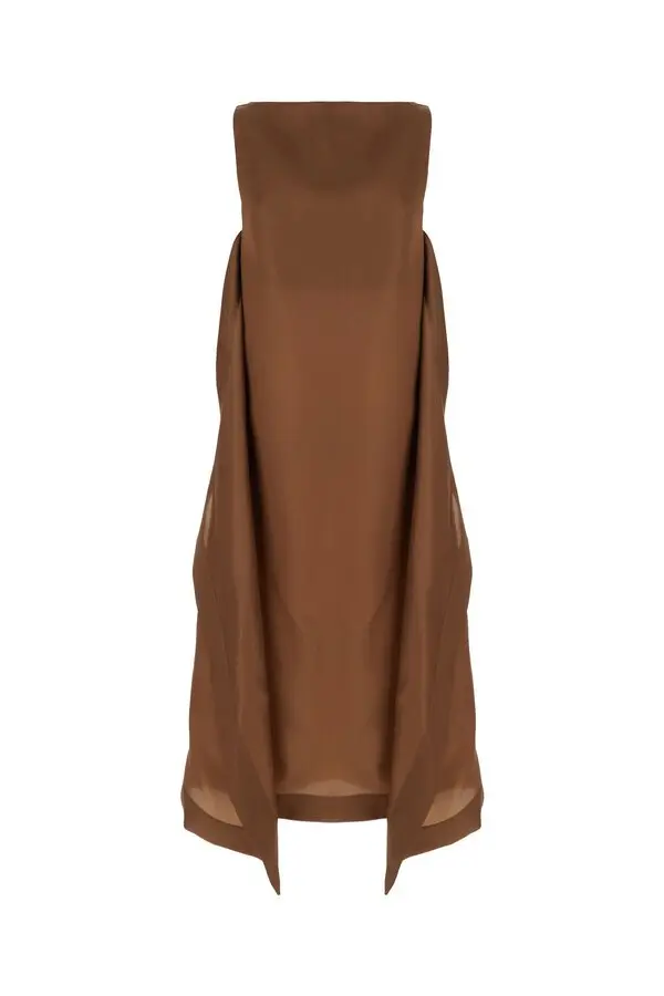 Alberta Ferretti Strapless Dress