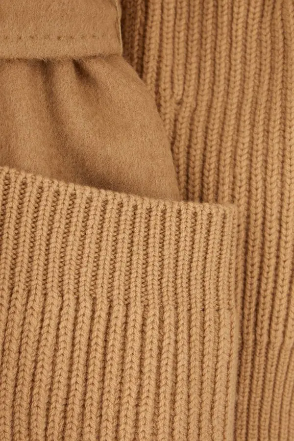 Max Mara Wool Blend Belted Cardigan Coat