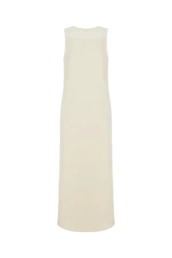 JIL SANDER Sleeveless Knit Maxi Dress