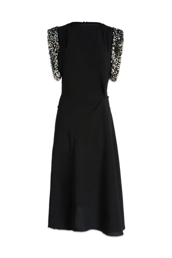 Isabel Marant Étoile Embellished Sleeve Dress - Multicolor