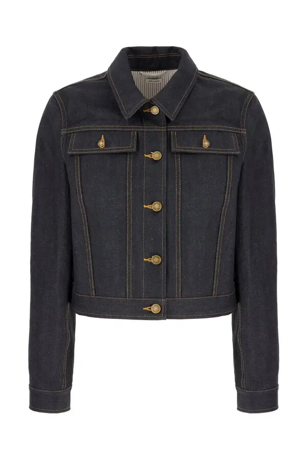 Thom Browne Button-up Denim Jacket
