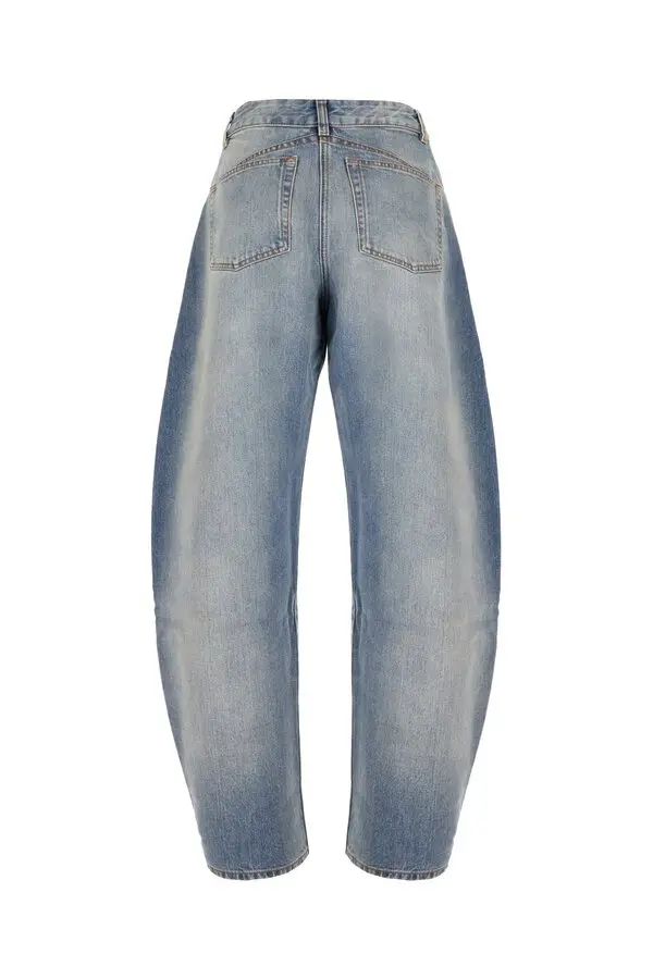 Alaïa Wide Leg Jeans