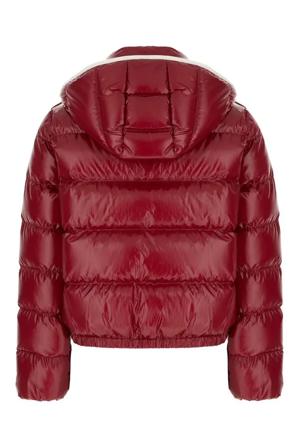 Moncler Quilted Down Jacket With Hood