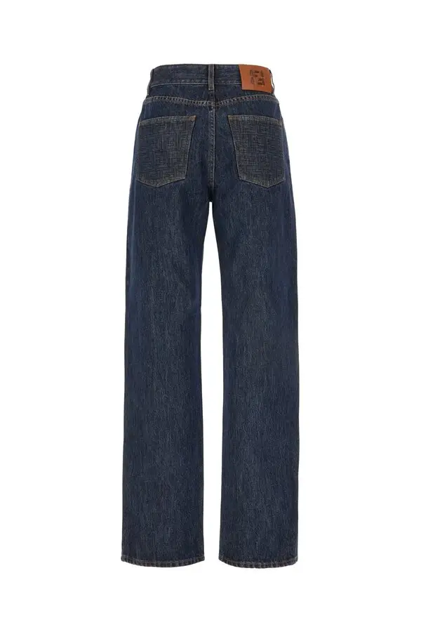 Fendi Monogram Pocket Jeans