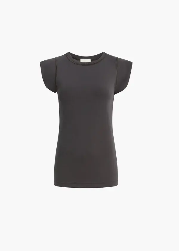 Khaite Angel Top - Dark Umber