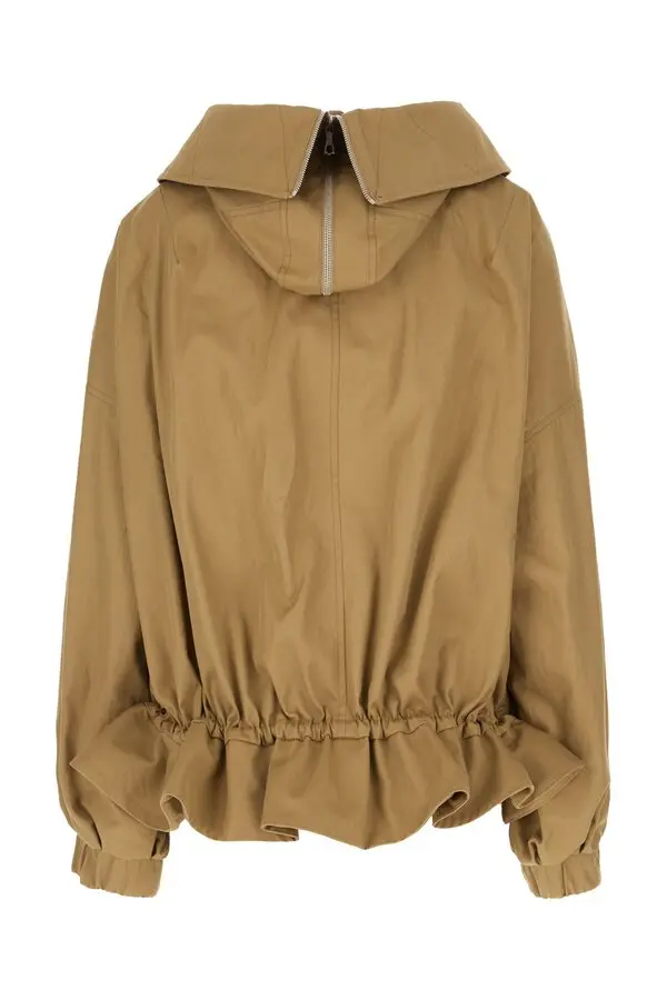 Dries Van Noten Zip-up Jacket With Drawstring Hem - Multicolor