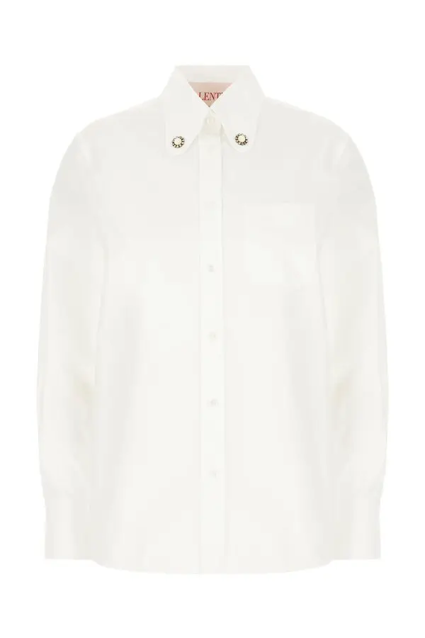 Valentino Garavani Embellished Collared Shirt - Multicolor