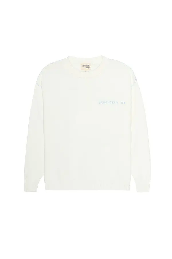 ELLSWORTH + IVEY Riley Lobster Crewneck