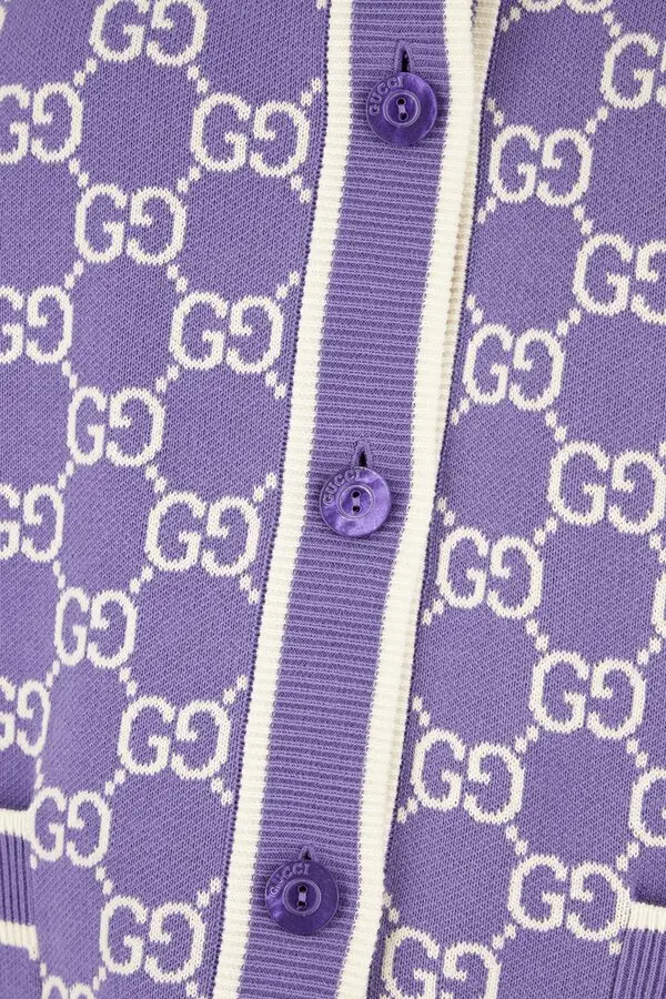 Gucci Monogram Knitwear Cardigan