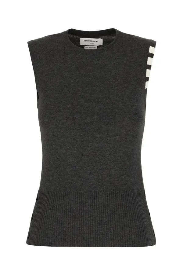 Thom Browne Sleeveless Knitwear - Multicolor