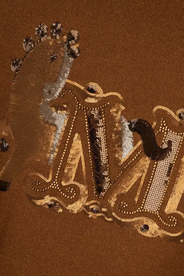 Max Mara Embellished Logo Knitwear