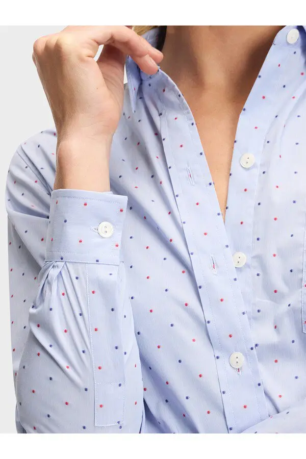 SARAH ALEXANDRA American Darling Swiss Dot Shirt
