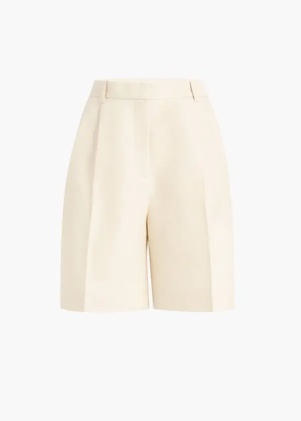 Khaite Auggie Knee-length Tailored Shorts