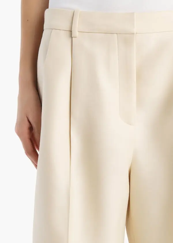 Khaite Auggie Knee-length Tailored Shorts