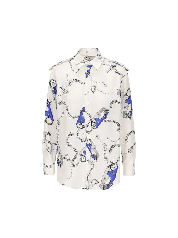 Burberry Printed Shirt - Multicolor
