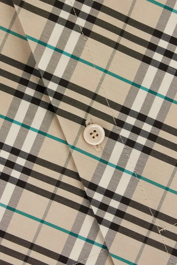 Burberry Classic Collar Plaid Shirt