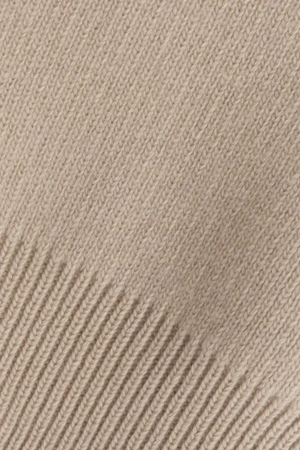 LANVIN Ribbed Cropped Pullover