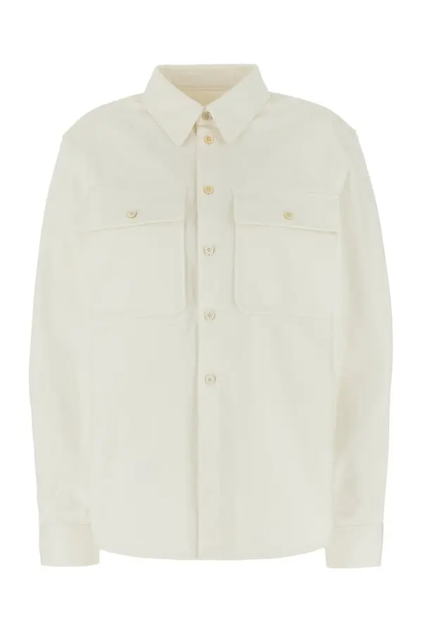 JIL SANDER Classic Collar Shirt With Button Up Closure And Chest Pockets
