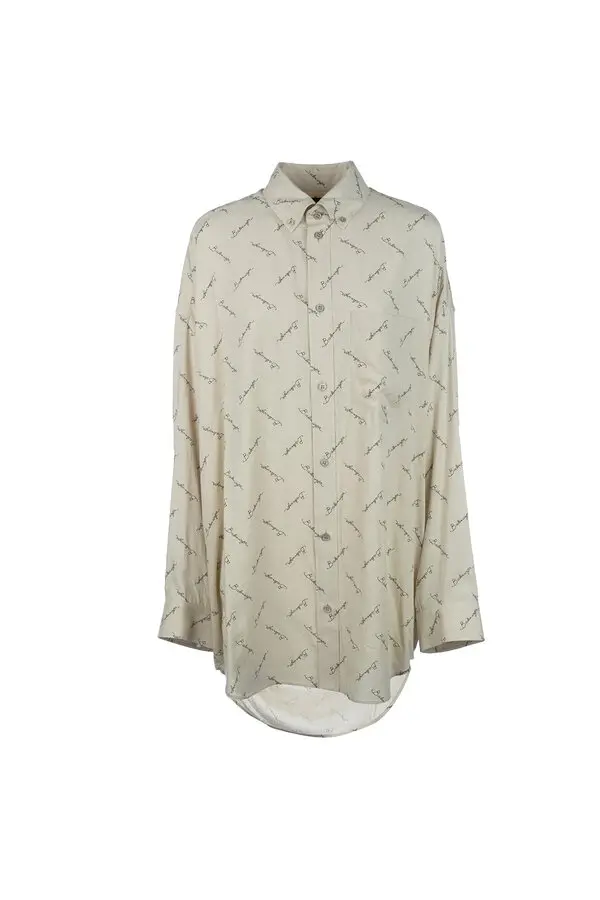 Balenciaga Printed Shirt - Multicolor