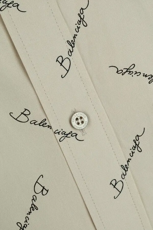 Balenciaga Printed Shirt