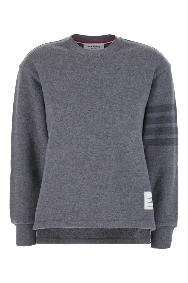 Thom Browne Pullover With Stripes - Multicolor