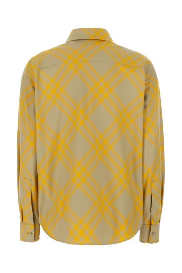 Burberry Plaid Button-up Shirt