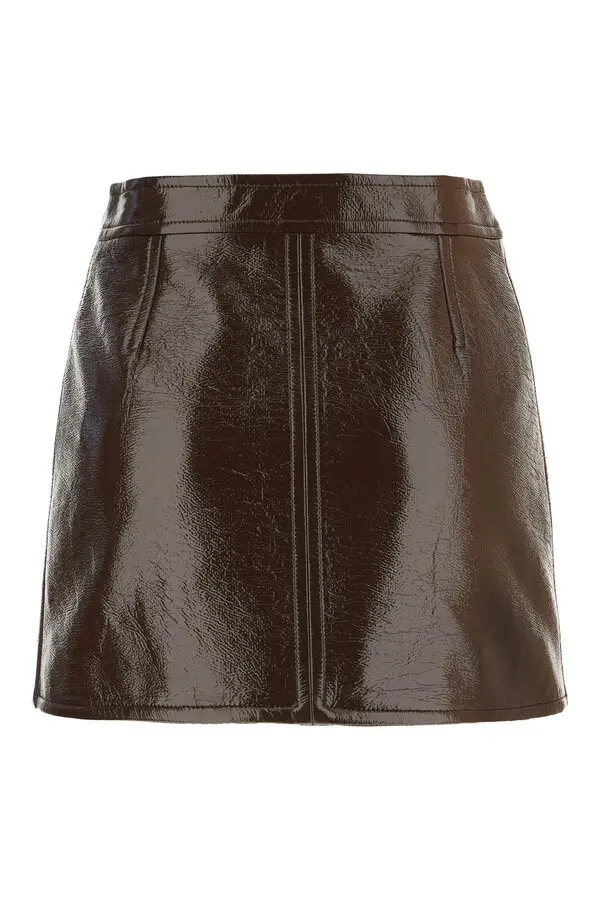 COURREGES Vinyl Skirt