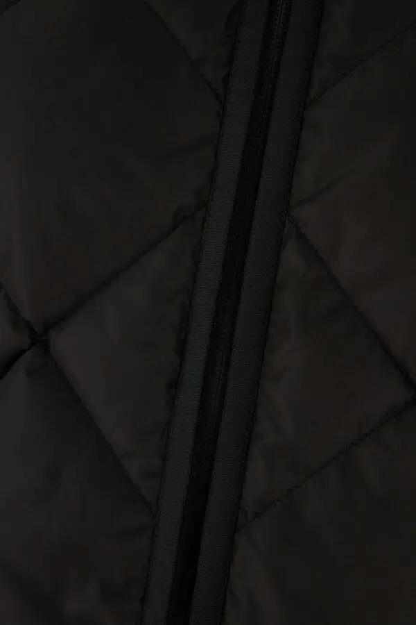 Moncler Quilted Zip-up Hoodie