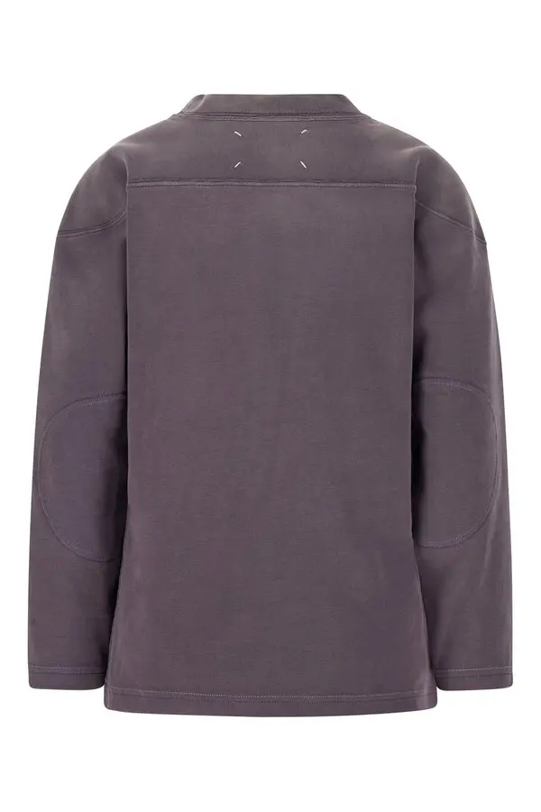 MAISON MARGIELA Crewneck Sweatshirt With Numeric And Logo Detailing