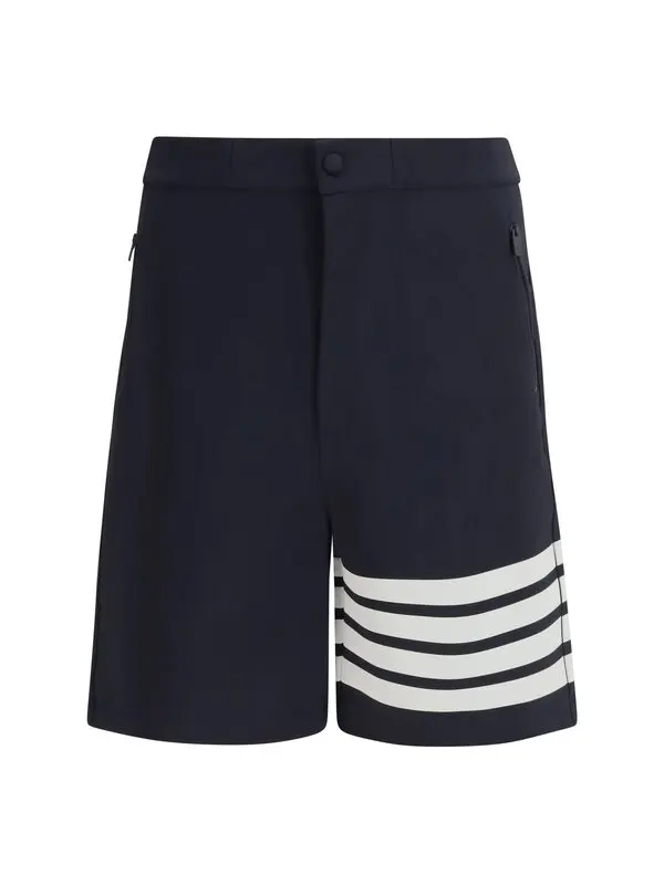Thom Browne 4-bar Technical Shorts - Blue
