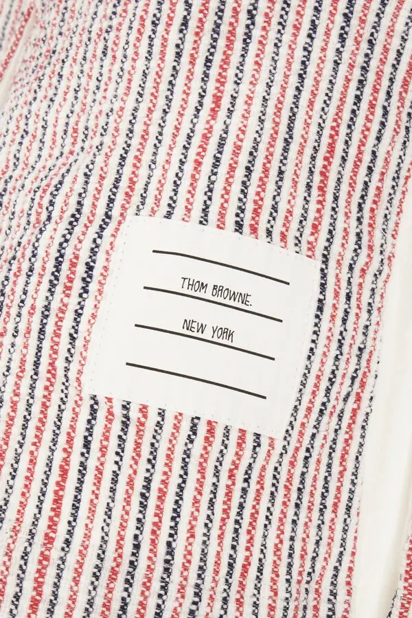 Thom Browne Striped Pleated Mini Skirt