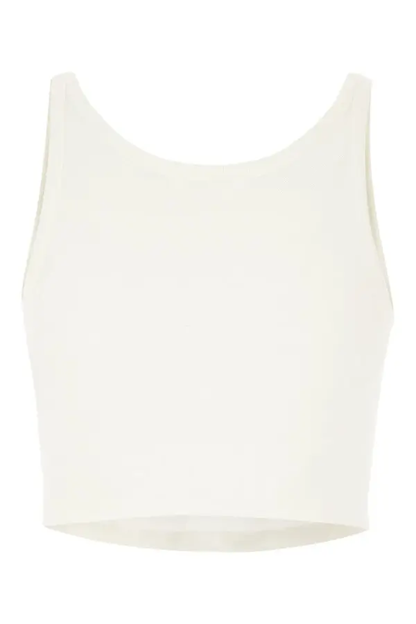 Palm Angels Logo Knit Tank Top