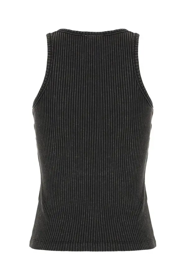 GANNI Ribbed Tank Top - Multicolor