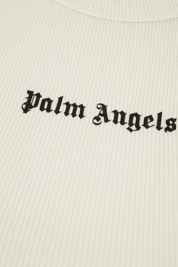 Palm Angels Ribbed Logo Tank - Multicolor