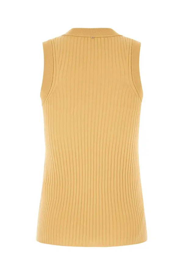 Sportmax Ribbed Knit Sleeveless Top