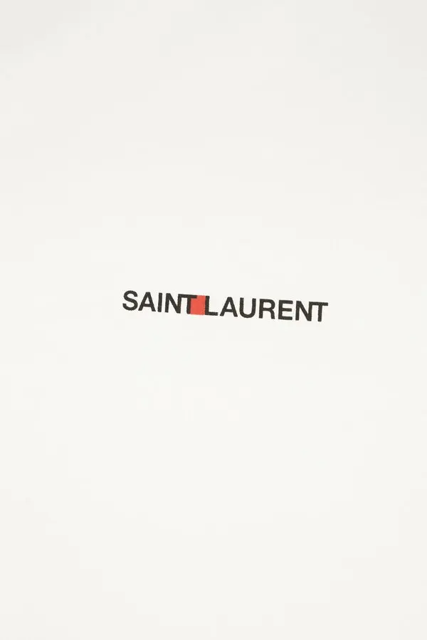 Saint Laurent T-shirt With Logo
