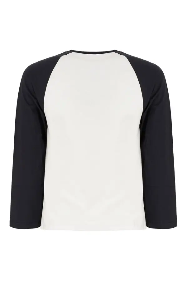 GANNI Graphic T-shirt With Bow Detail - Multicolor