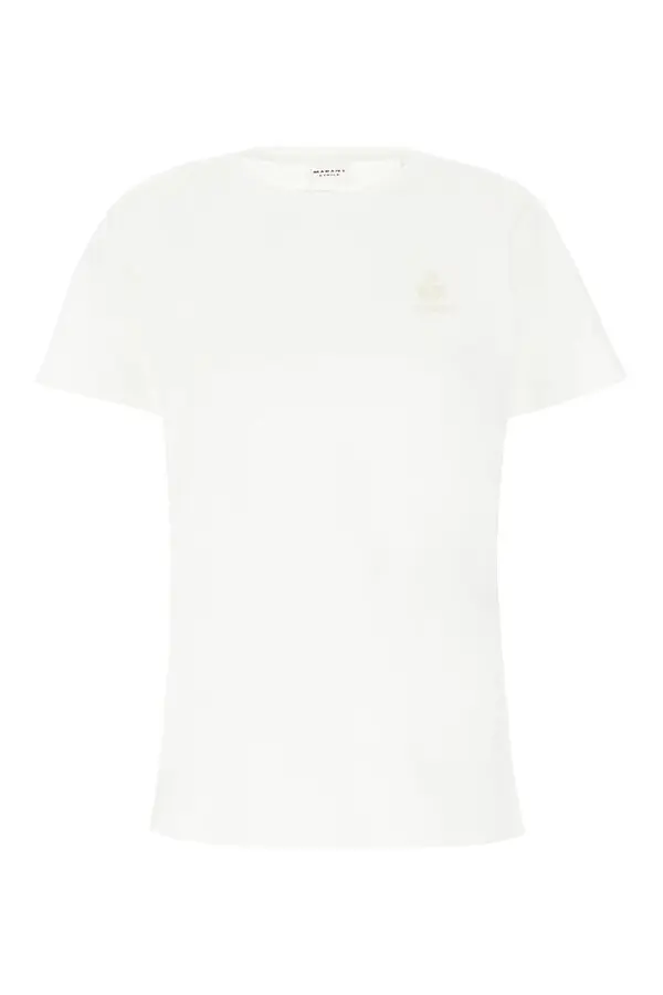 Isabel Marant Étoile T-shirt With Embroidered Logo - Multicolor
