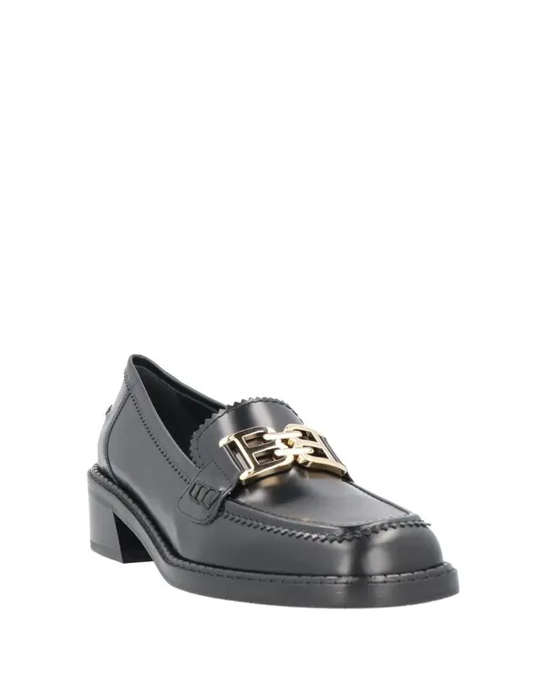 Bally Calfskin Loafers With Metal Detailing