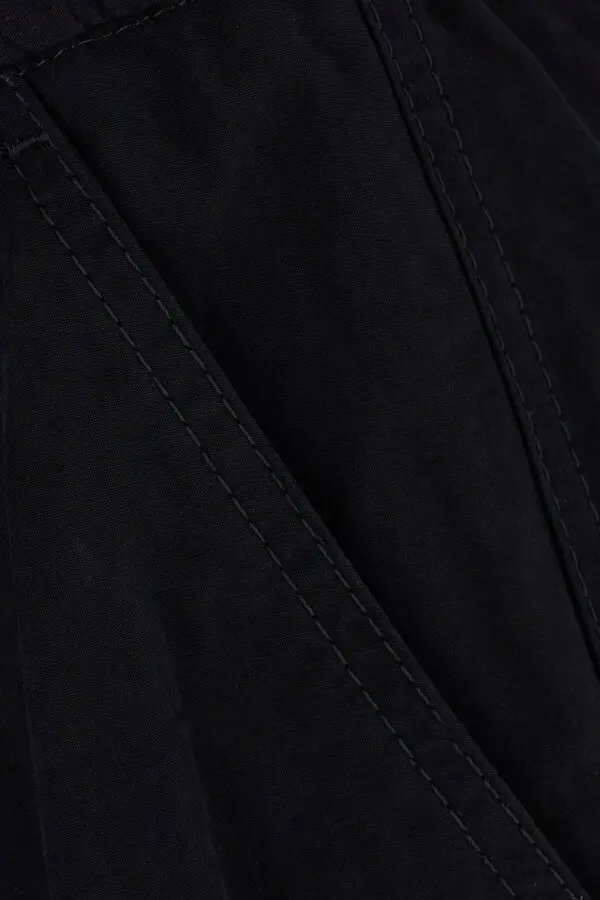 Dolce & Gabbana Black Cargo Trousers - Multicolor