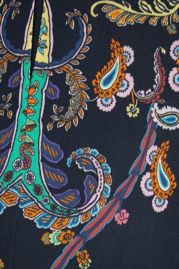 Etro Clothing Trousers With Paisley Print - Multicolor