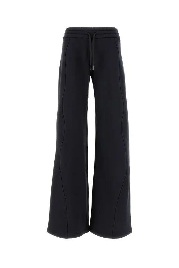 Off-White Wide Leg Trousers - Multicolor